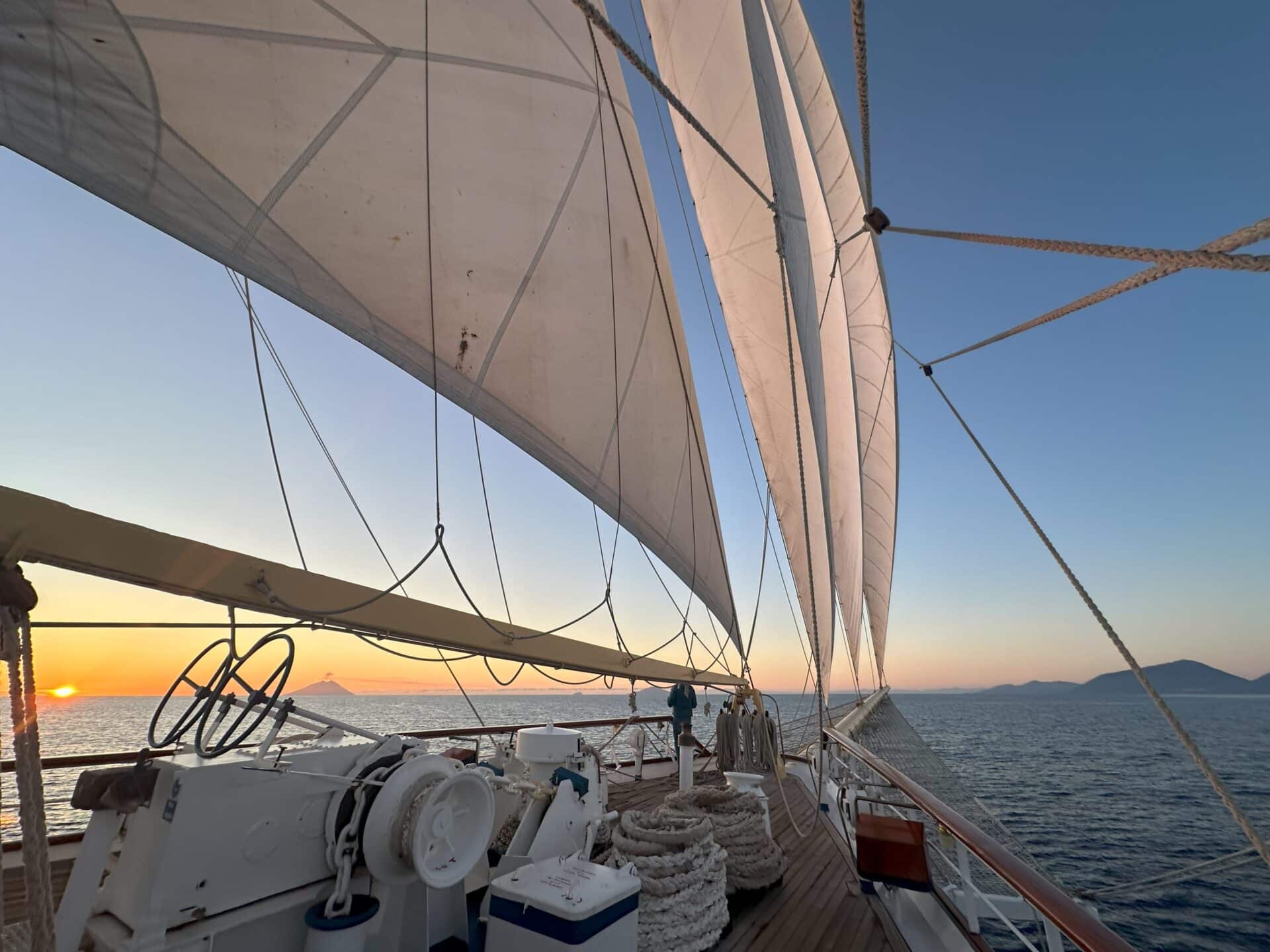 Star Clippers Tall Ship Sailing in the Mediterranean